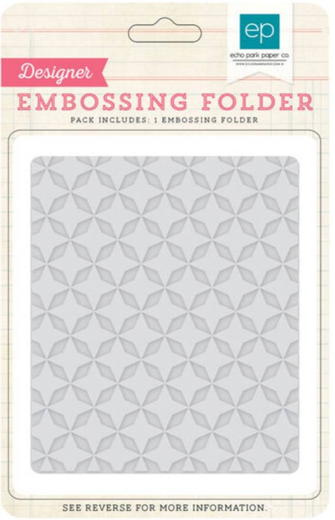 NEW - Quilted Star - A2 Embossing Folder by Echo Park - Etsy