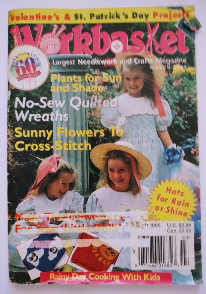Workbasket Craft Magazines 1985 1986 - Etsy