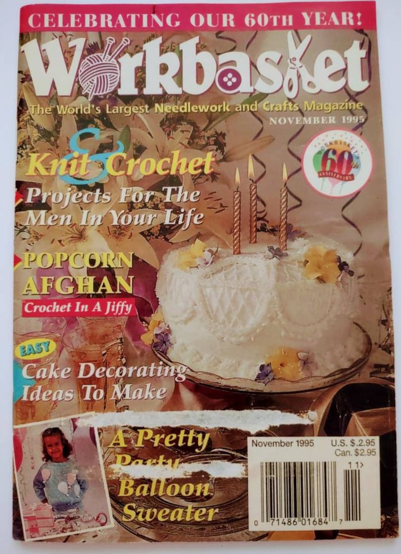 Workbasket Craft Magazines 1985 1986 - Etsy