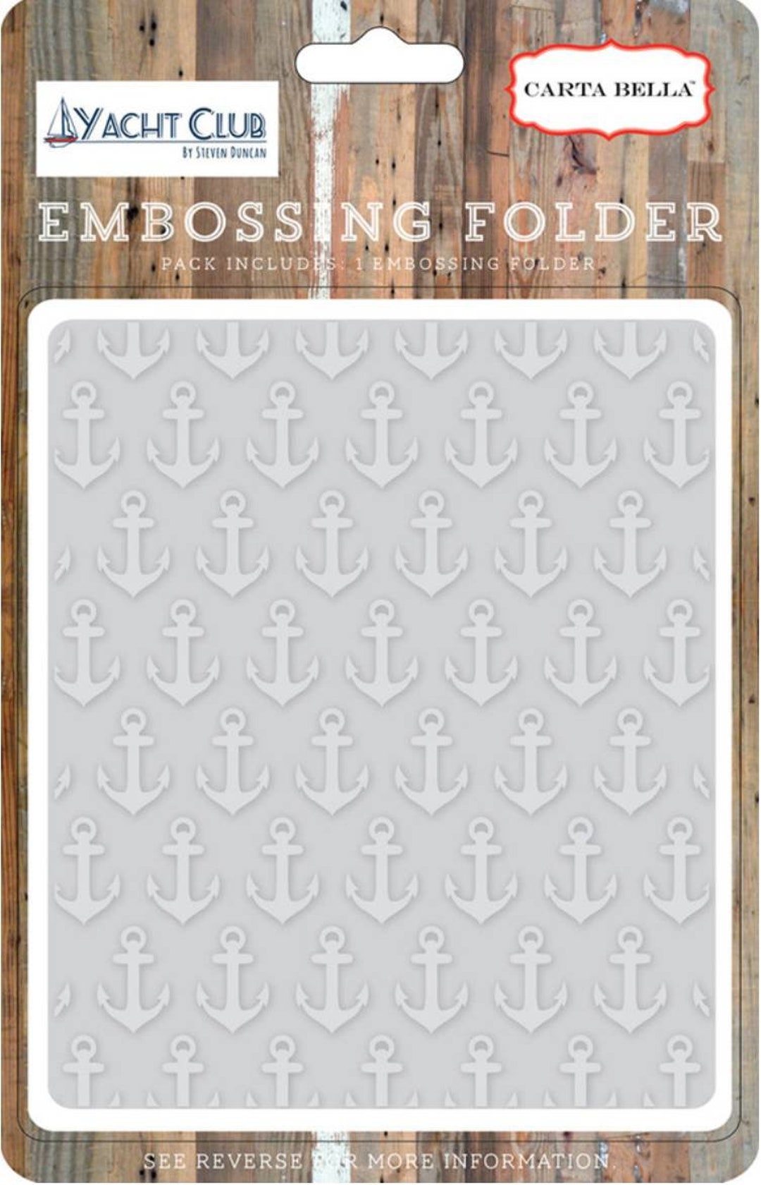 NEW Anchors A2 Embossing Folder by Carta Bella - Etsy