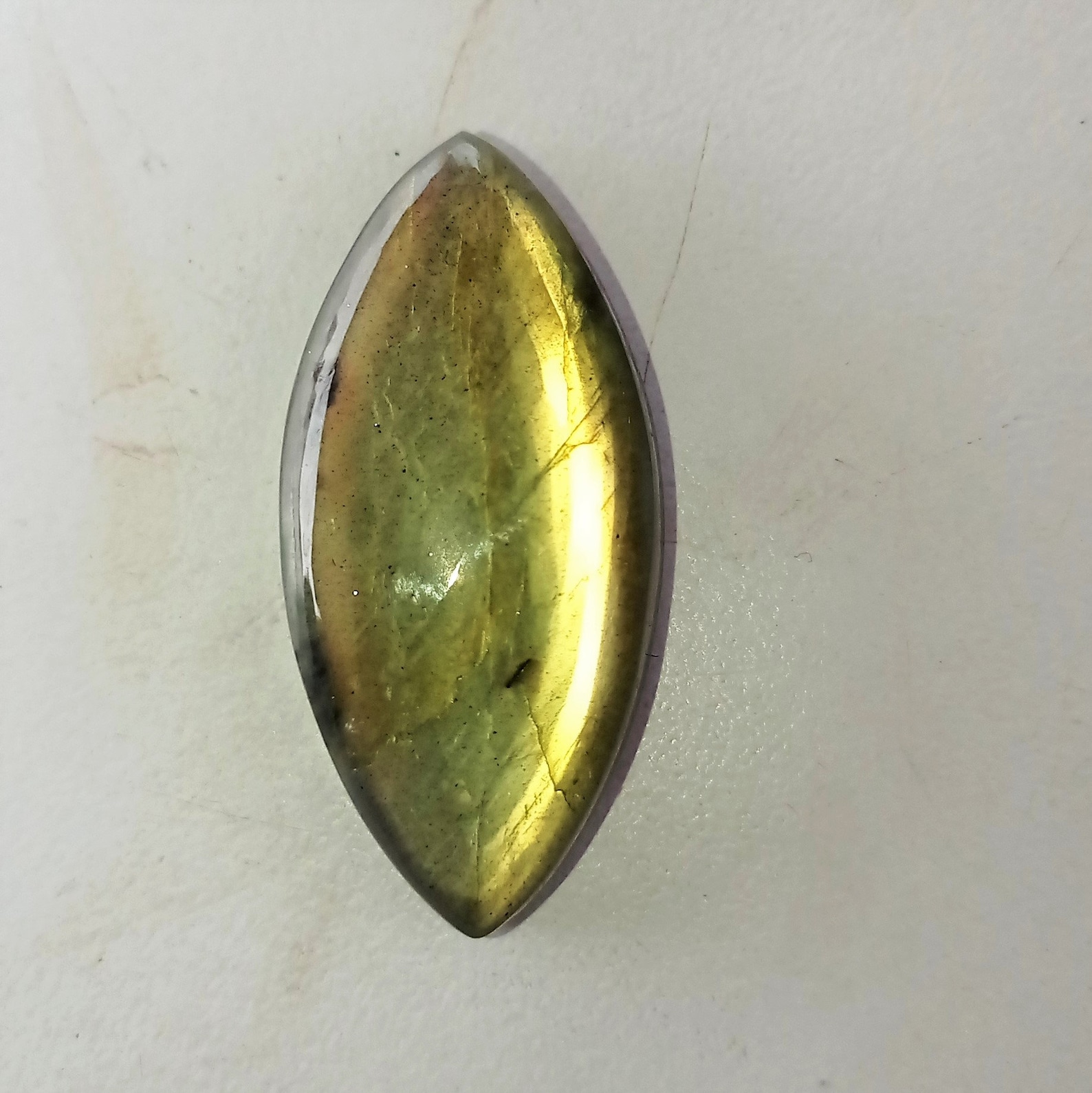 Amazing Yellow Fire Labradorite Gemstone Cabochon Amazing | Etsy