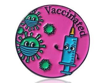 Covid Vaccine Pin | Etsy