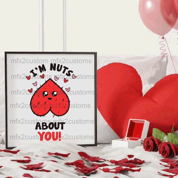 Im Nuts About You Svg - Etsy