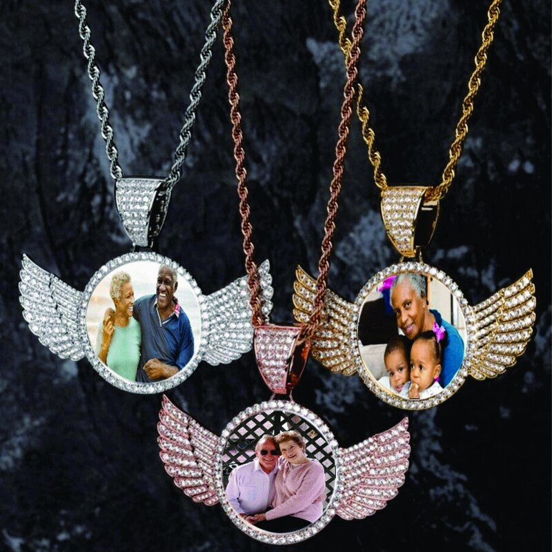 Angel Wing Chain Picture - Etsy