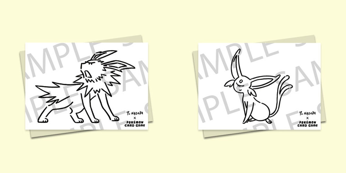 Pokemon X Yu Nagaba Collection Pokemon Print Pokemon Art Yu - Etsy