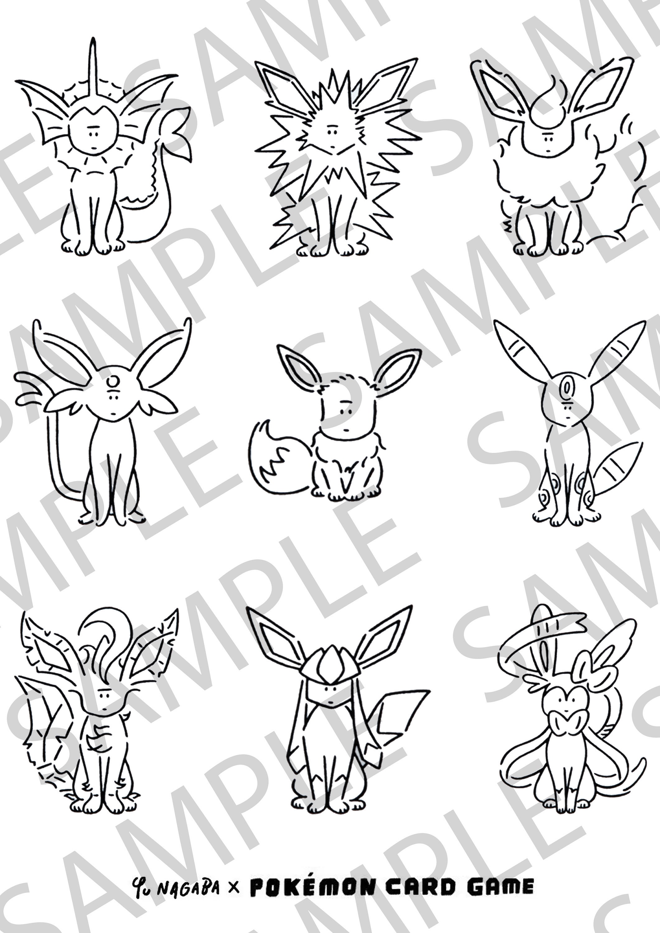 Pokemon X Yu Nagaba, Pokemon Print, Pokemon Art, Yu Nagaba Art, Yu ...