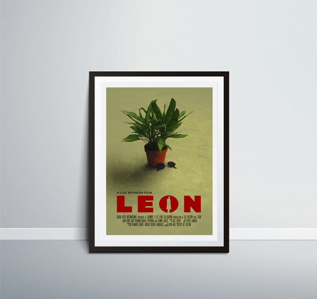 Leon the Professional Art Print, Luc Besson, Film Print, Movie Print ...
