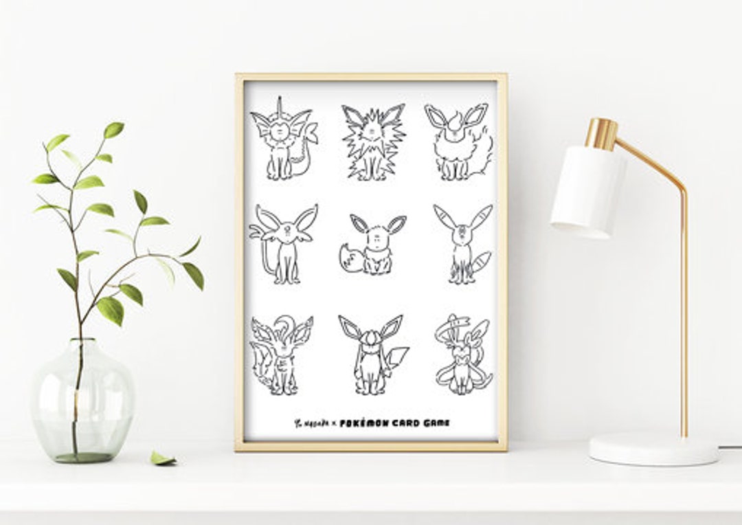 Pokemon X Yu Nagaba, Pokemon Print, Pokemon Art, Yu Nagaba Art, Yu ...