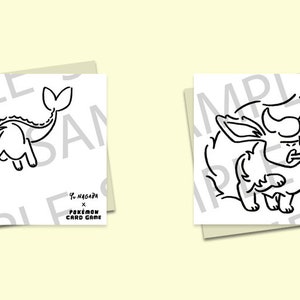 Pokemon X Yu Nagaba Collection Pokemon Print Pokemon Art Yu - Etsy