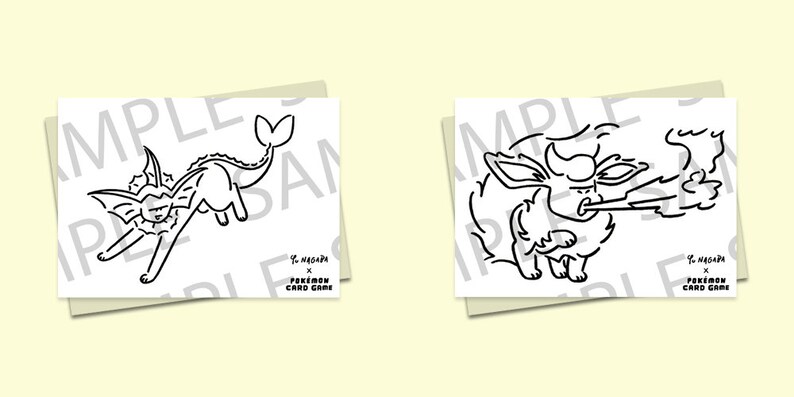 Pokemon X Yu Nagaba Collection Pokemon Print Pokemon Art Yu - Etsy