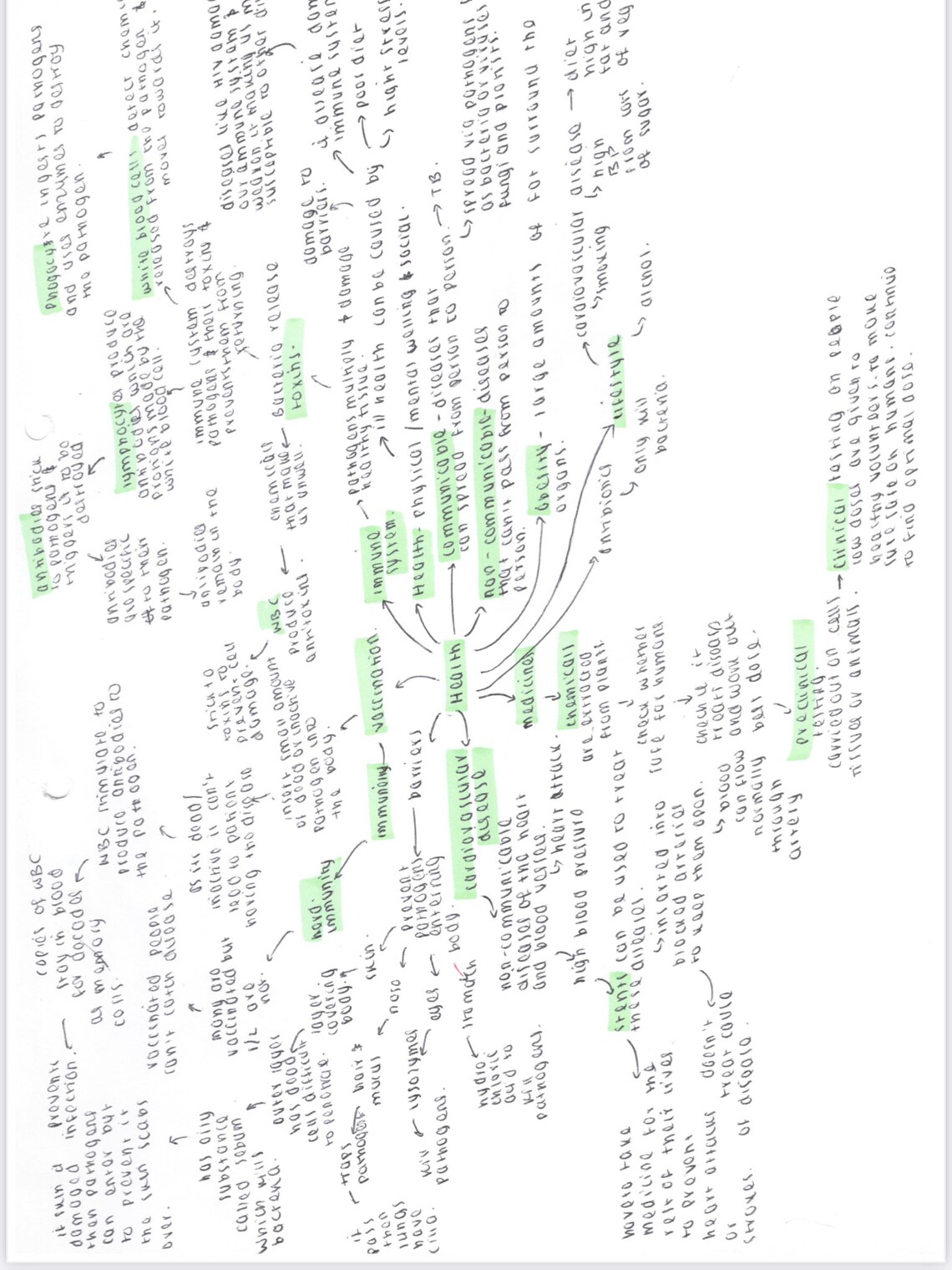 Gcse Biology Mind Maps Etsy