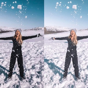 Snowy Lightroom Preset, Instagram Filters, Mobile Presets, Blogger ...