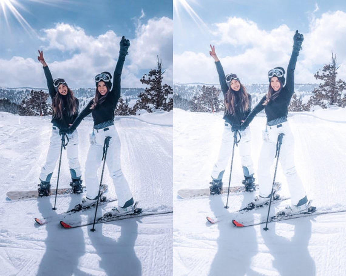 Snowy Lightroom Preset, Instagram Filters, Mobile Presets, Blogger ...