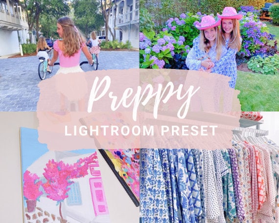 2 Preppy Lightroom Presets - Preppy Package, Instagram Filters, Mobile ...
