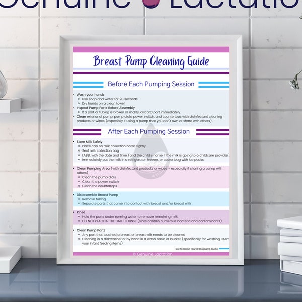 Lactation Handout Printable - Etsy