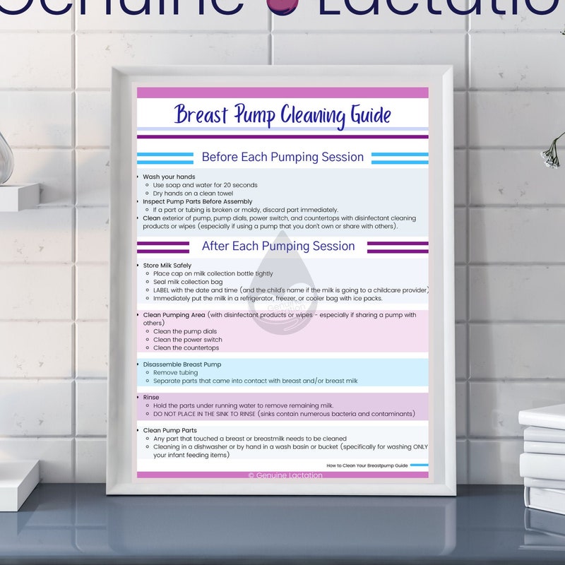 Breast Pumping Guide - Etsy