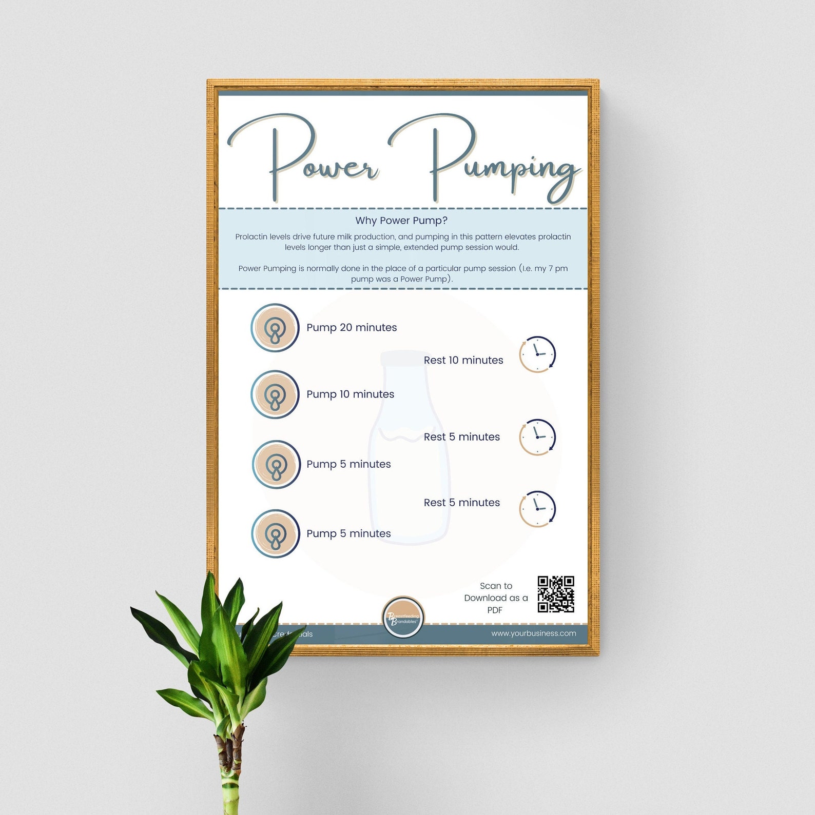 Power Pumping Template, Cluster Pumping Template, IBCLC, Lactation ...