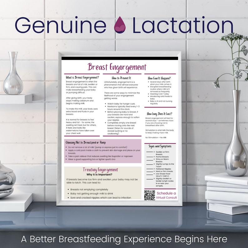 Breastfeeding Education Bundle Printable Handout PDF, Lactation Help ...