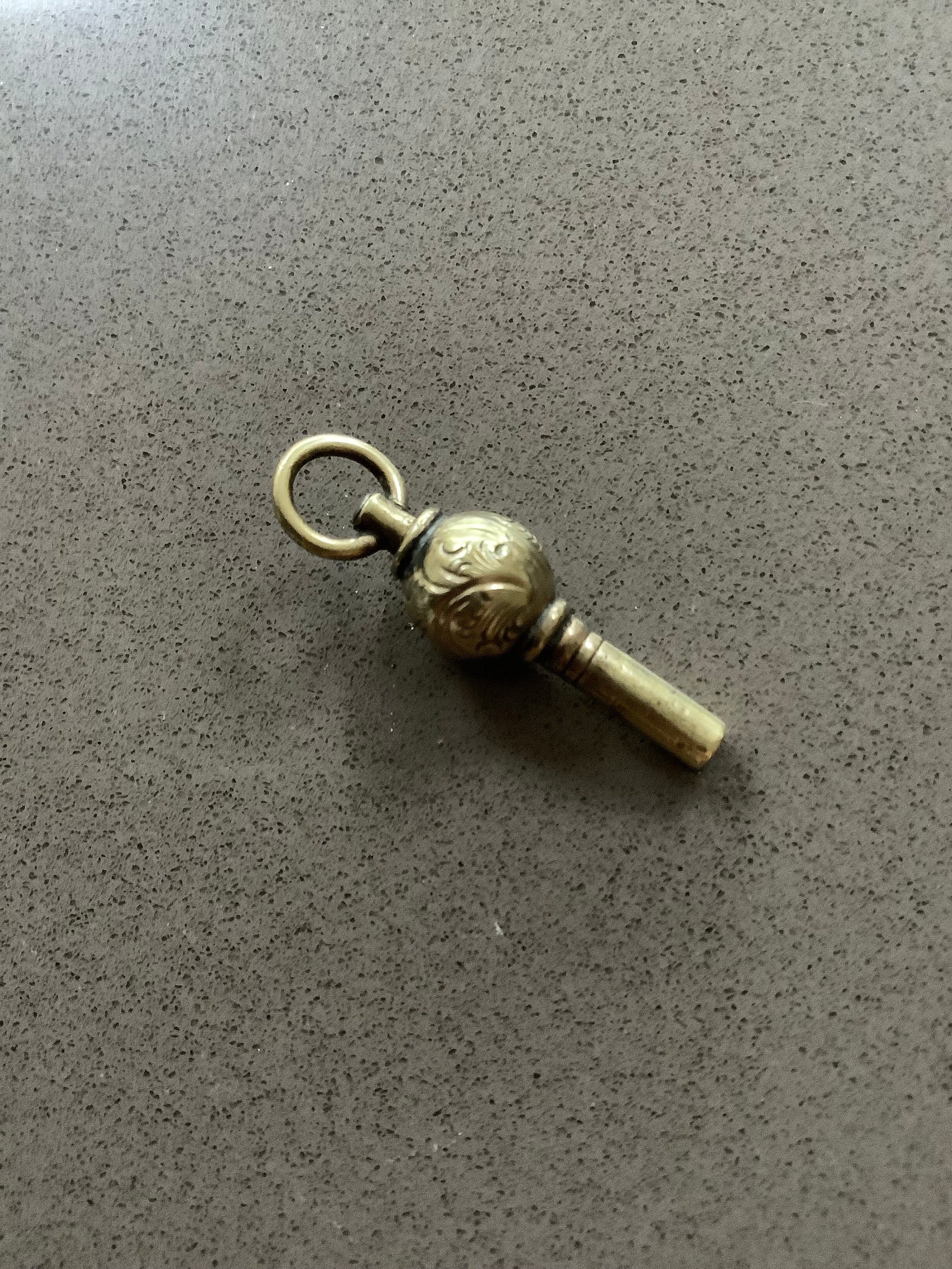 Antique Victorian Dainty Cute Rolled Gold Engraved Ball Spherical ...