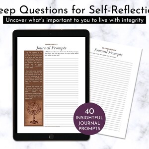 Personal Core Value Digital Workbook Instant Download | Etsy