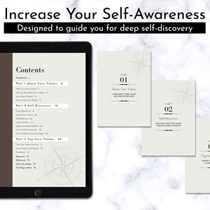 Personal Core Value Digital Workbook Instant Download | Etsy