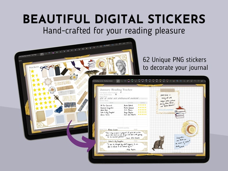 Onenote Digital Journal Onenote Reading Digital Journal Onenote Book ...