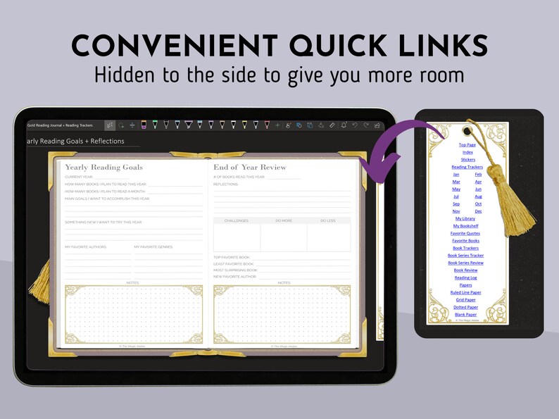Onenote Digital Journal Onenote Reading Digital Journal Onenote Book ...