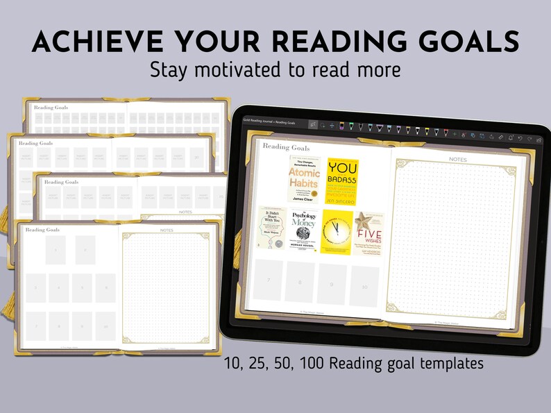 Onenote Digital Journal Onenote Reading Digital Journal Onenote Book ...