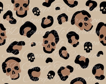 Halloween Seamless Print - Etsy