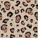 Leopard Print Skull Pattern PNG, Halloween Theme Seamless Design for ...