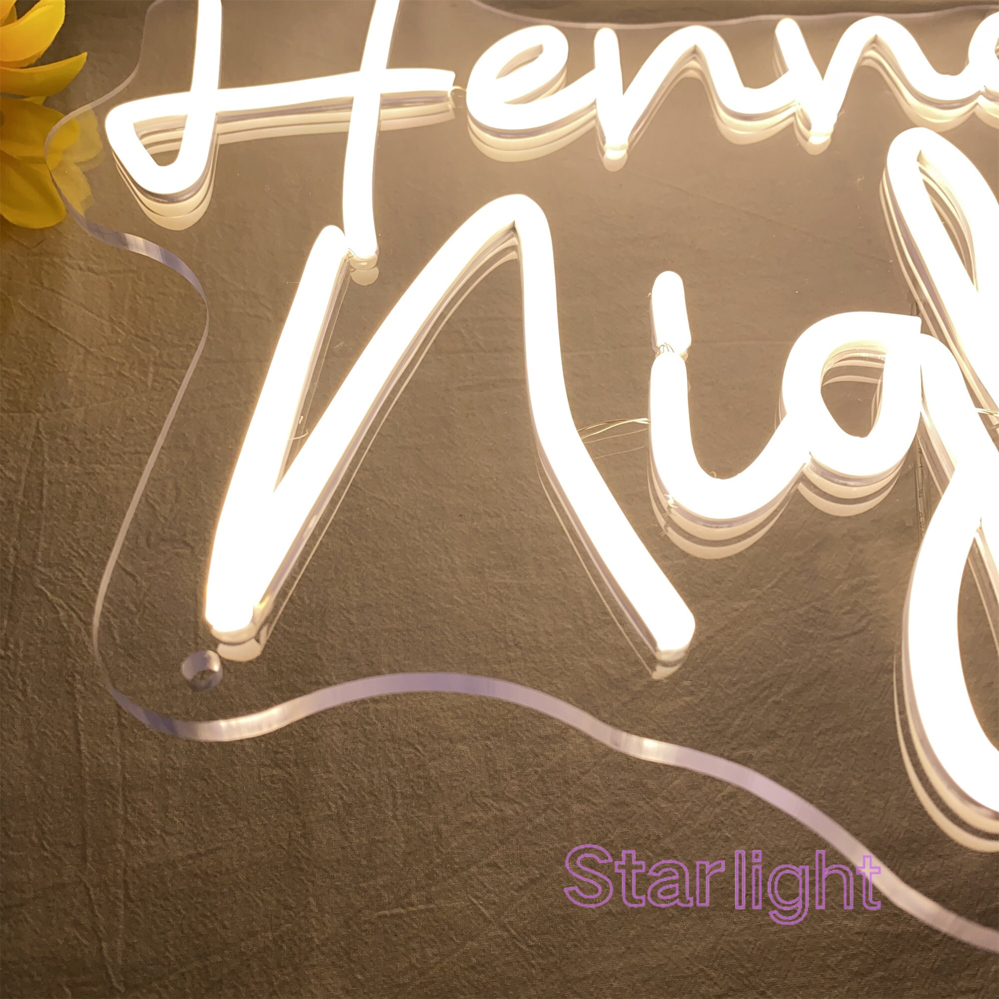 Henna Night Neon Sign, Wedding Neon Sign, Neon Lights Bridal Shower ...