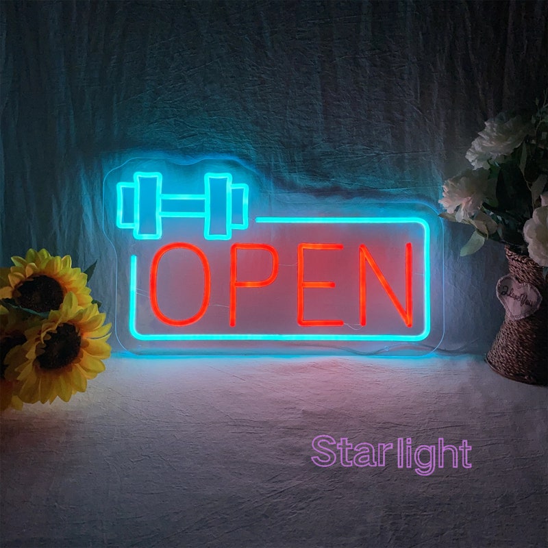 Lighted Open Sign - Etsy
