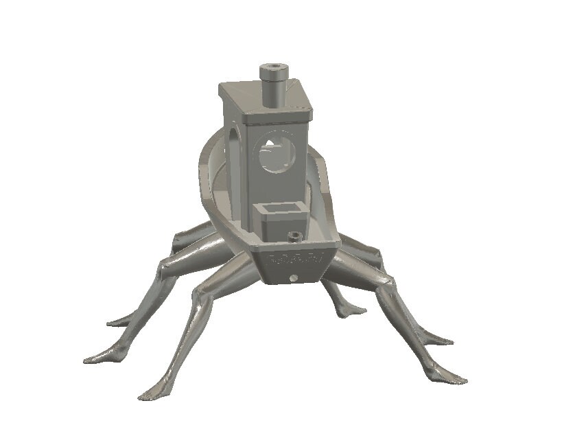 Spider Benchy With Human Legs 3D Model - Etsy