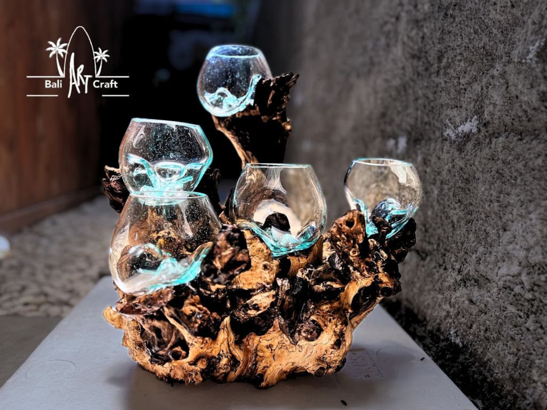 Molten Glasses 5 IN ONE Mini / Vases / Pots / Aquascape / Roots / Gamal ...