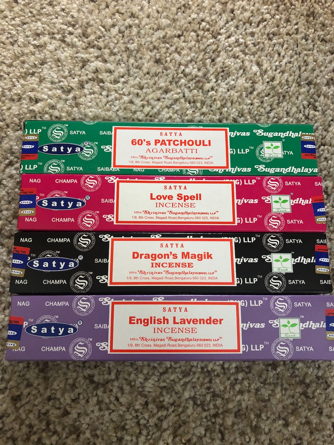 Original Satya Insence Combo authentic Satya Sai Incense - Etsy