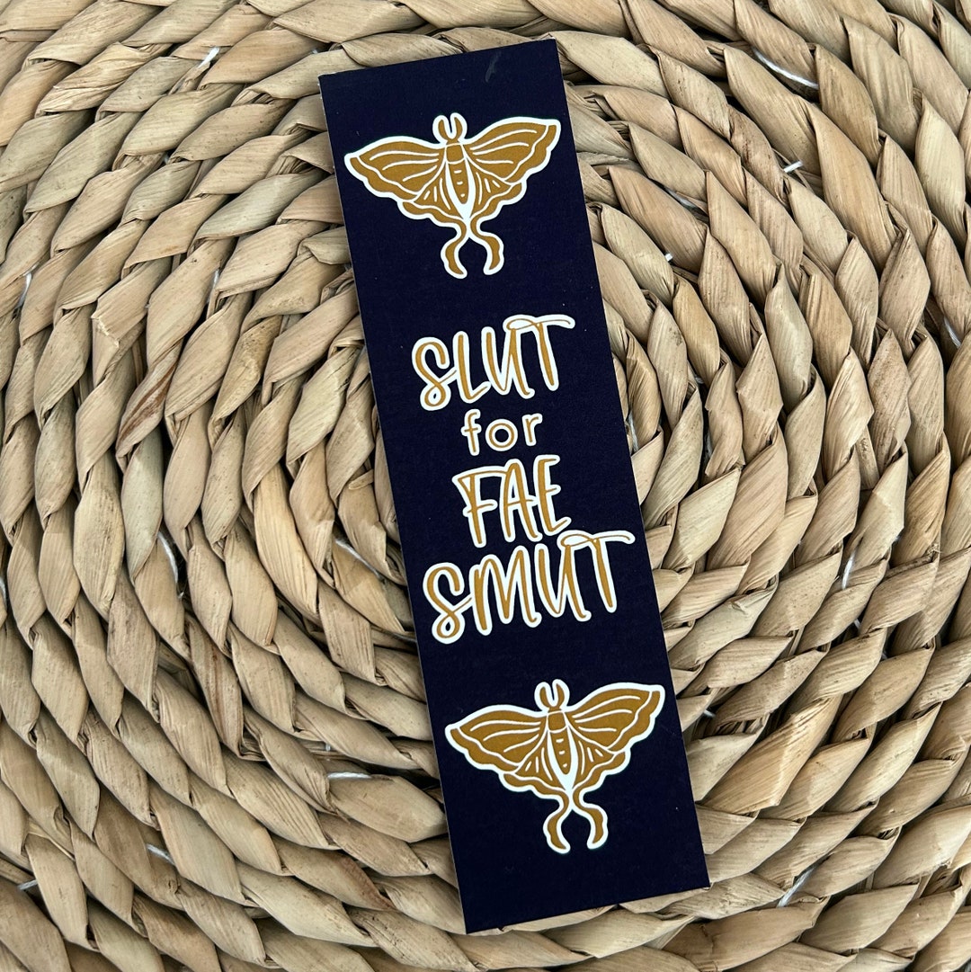 Slt for Fae Smut Bookmark Laminated Bookmark Fae Fantasy Reading ...