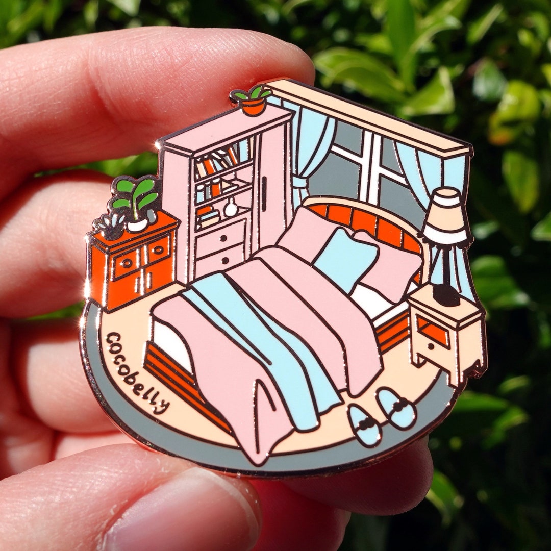 Dream Room Hard Enamel Pin - Etsy