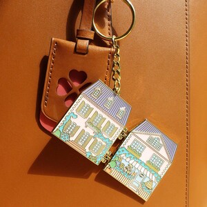 Cocobelly Dollhouse Hinged Enamel Keychain - Grade B Sale - Etsy