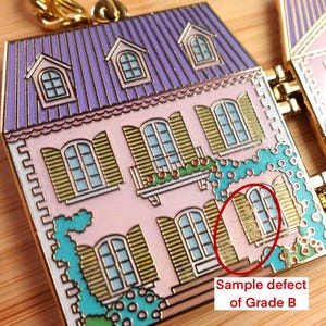 Cocobelly Dollhouse Hinged Enamel Keychain - Grade B Sale - Etsy