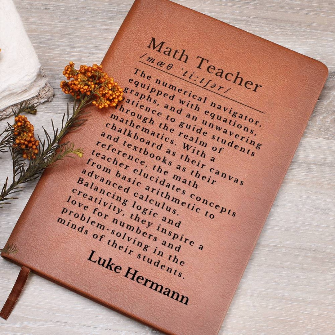 Math Teacher Gift, Gift for Mathematician, Math Teacher Appreciation ...