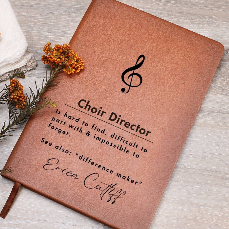 Choir Director Gift, Thank You Choir Director, Appreciation for Choir ...