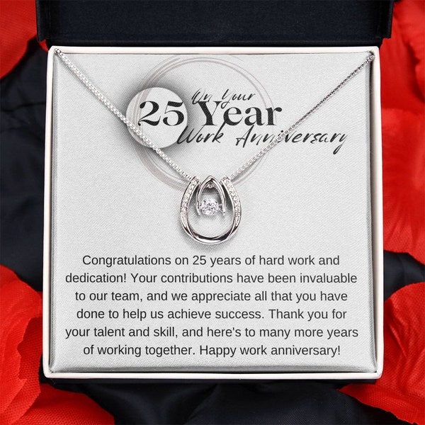 25 Work Anniversary - Buy Online - Etsy