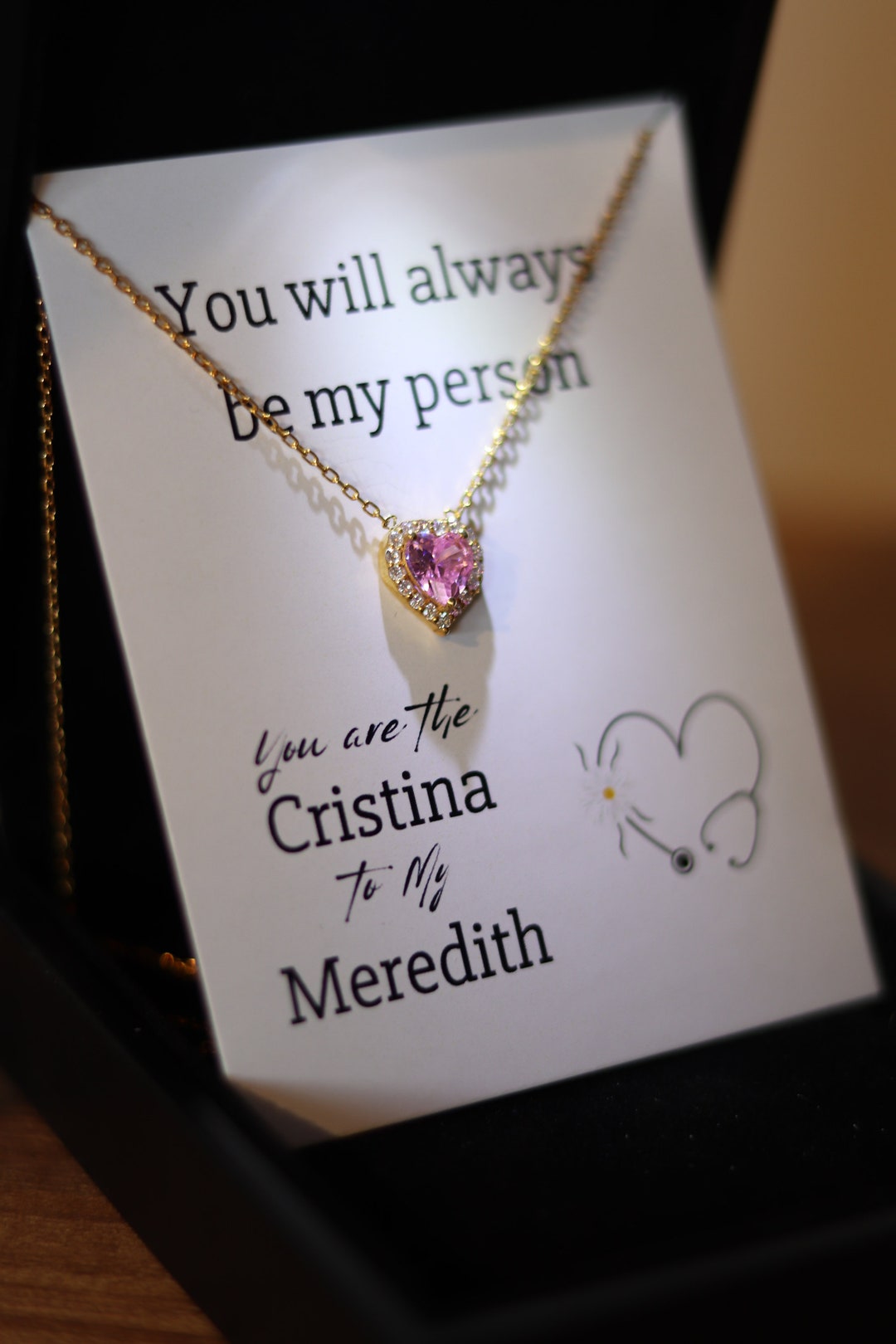 You Are the Cristina to My Meredith, Gift for My Person, Greys Anatomy ...