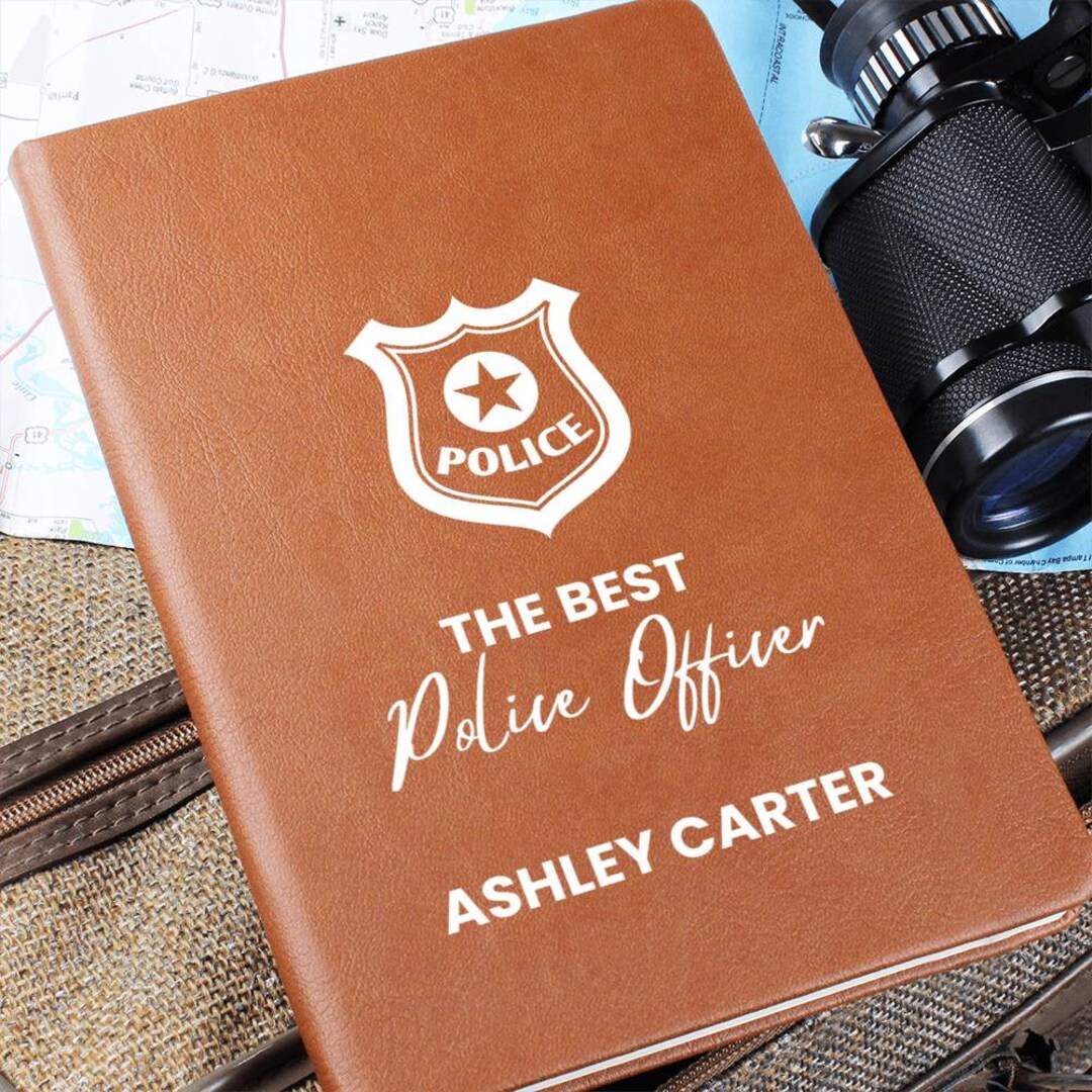 Personalized Police Officer Journal, New Police Officer Gift ...