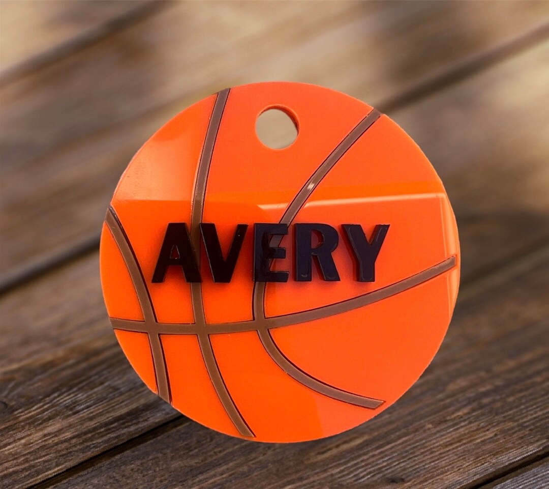 Custom Acrylic Basketball Stanley/yeti Topper - Etsy