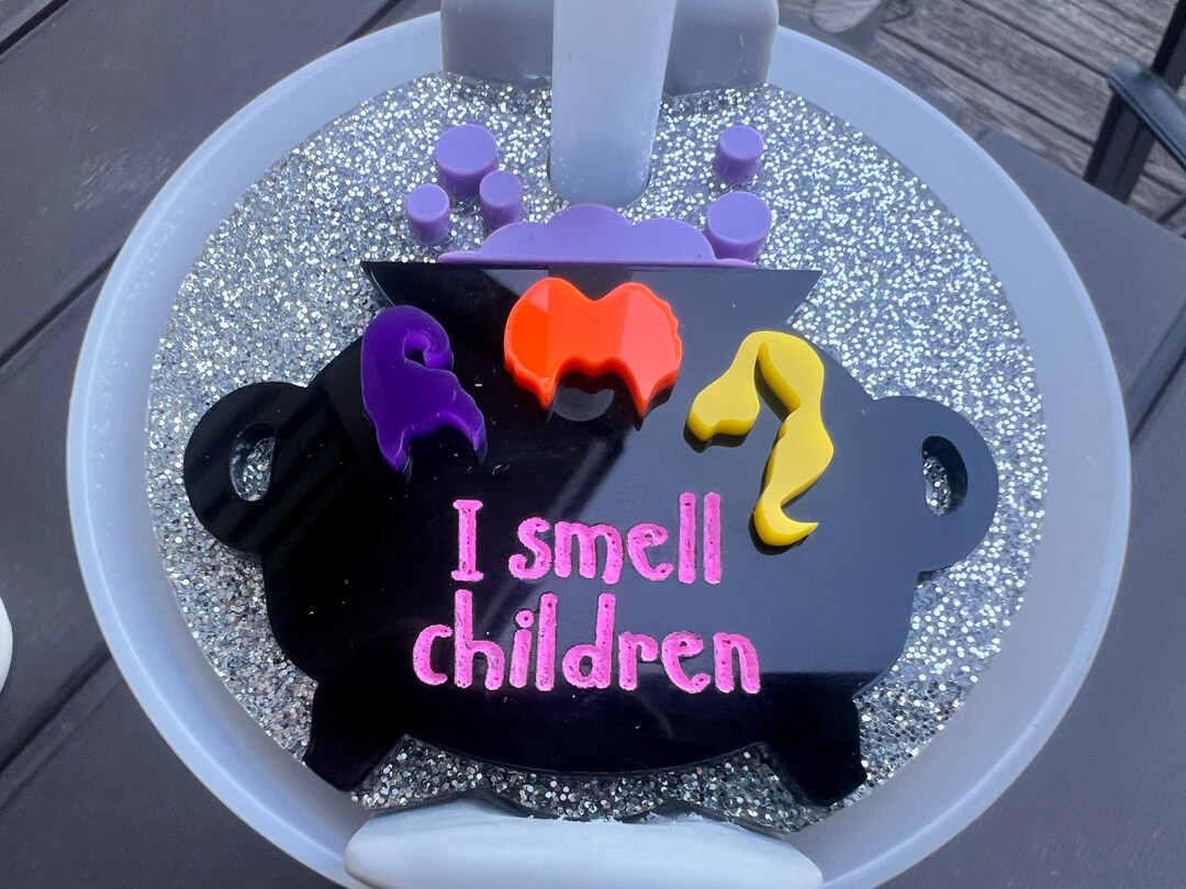 Hocus Pocus Witches Brewing Magic in a Cauldron, Halloween Stanley ...