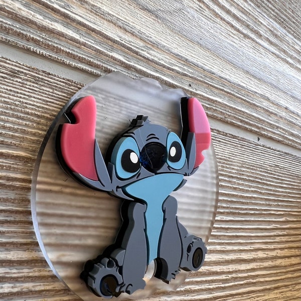 Stitch Stanley Cup Straw Topper - Etsy