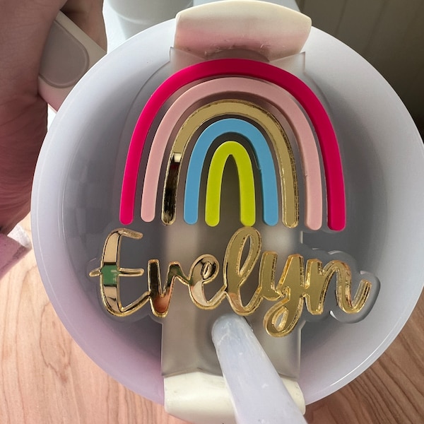 Rainbow Stanley Plate - Etsy
