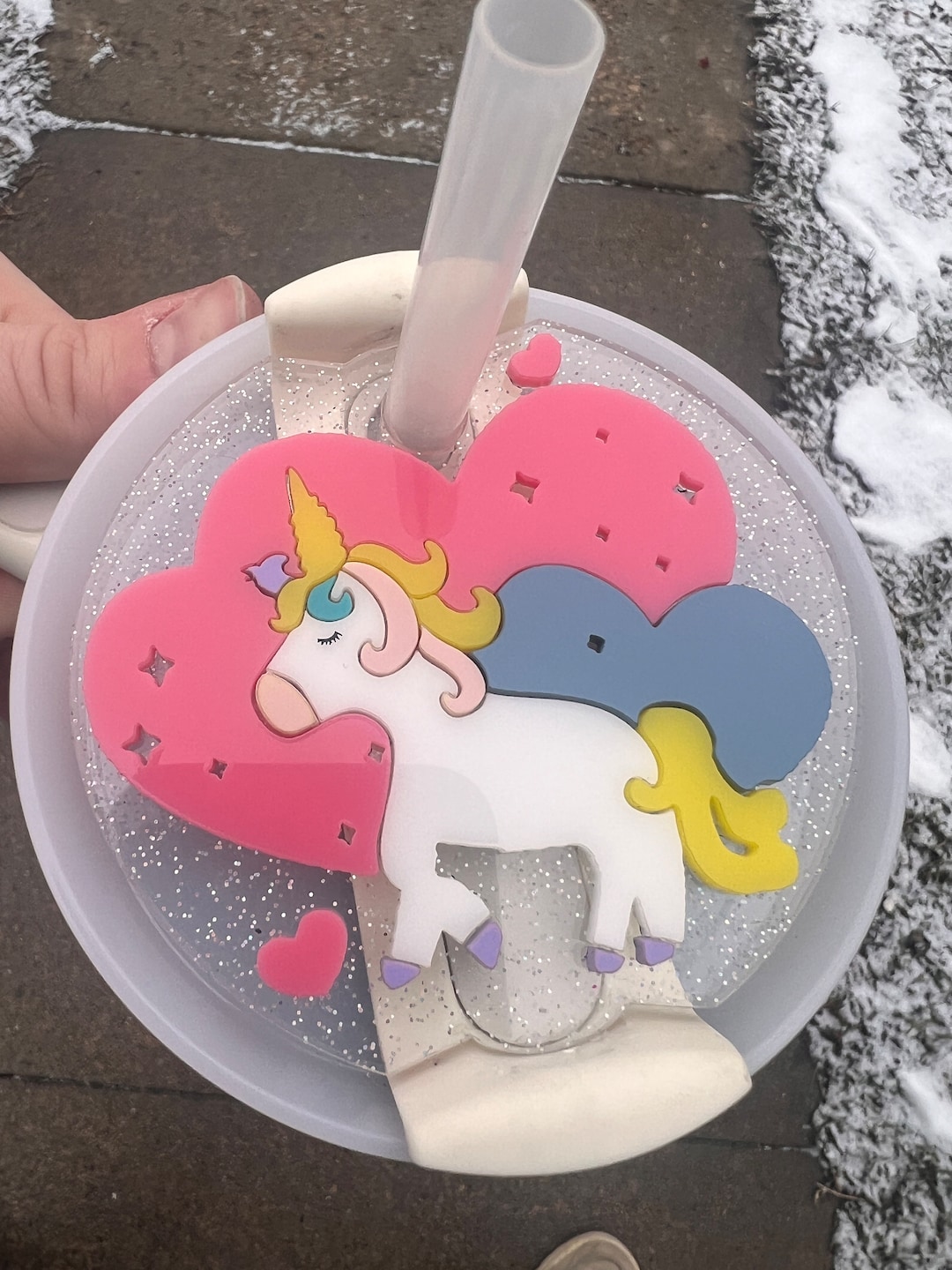Unicorn Stanley Topper, Stanley Cup Plate, Stanley Cup Accessories ...
