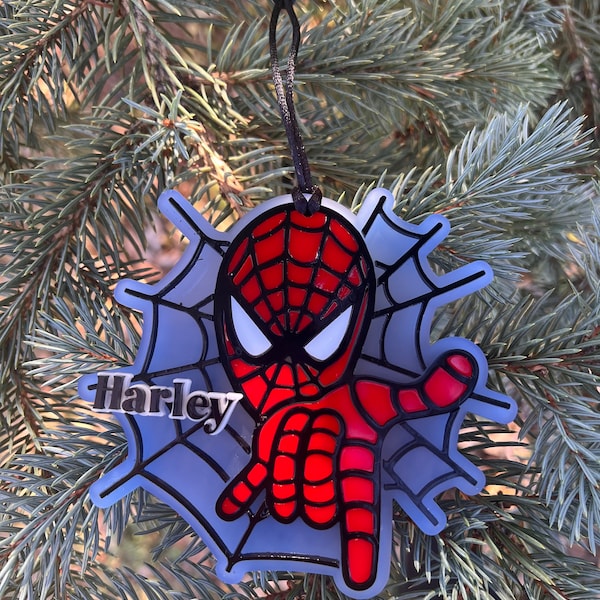 Spiderman Christmas Tree - Etsy